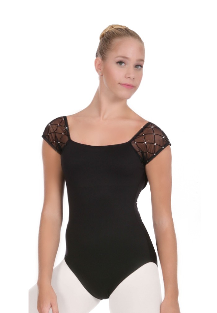 Trusa con manga y diamantes para mujer